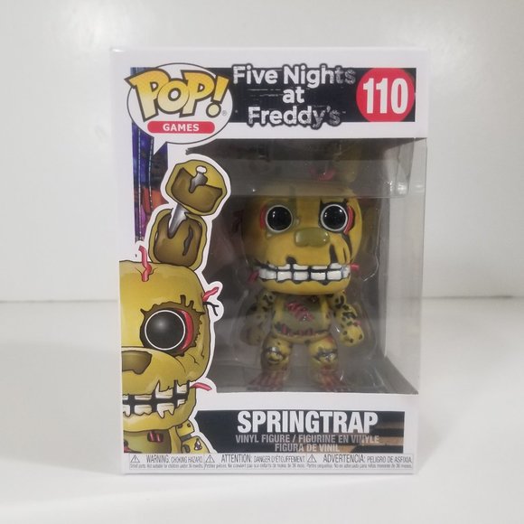 Funko | Toys | Funko Pop Games Five Nights At Freddys Springtrap 1 ...